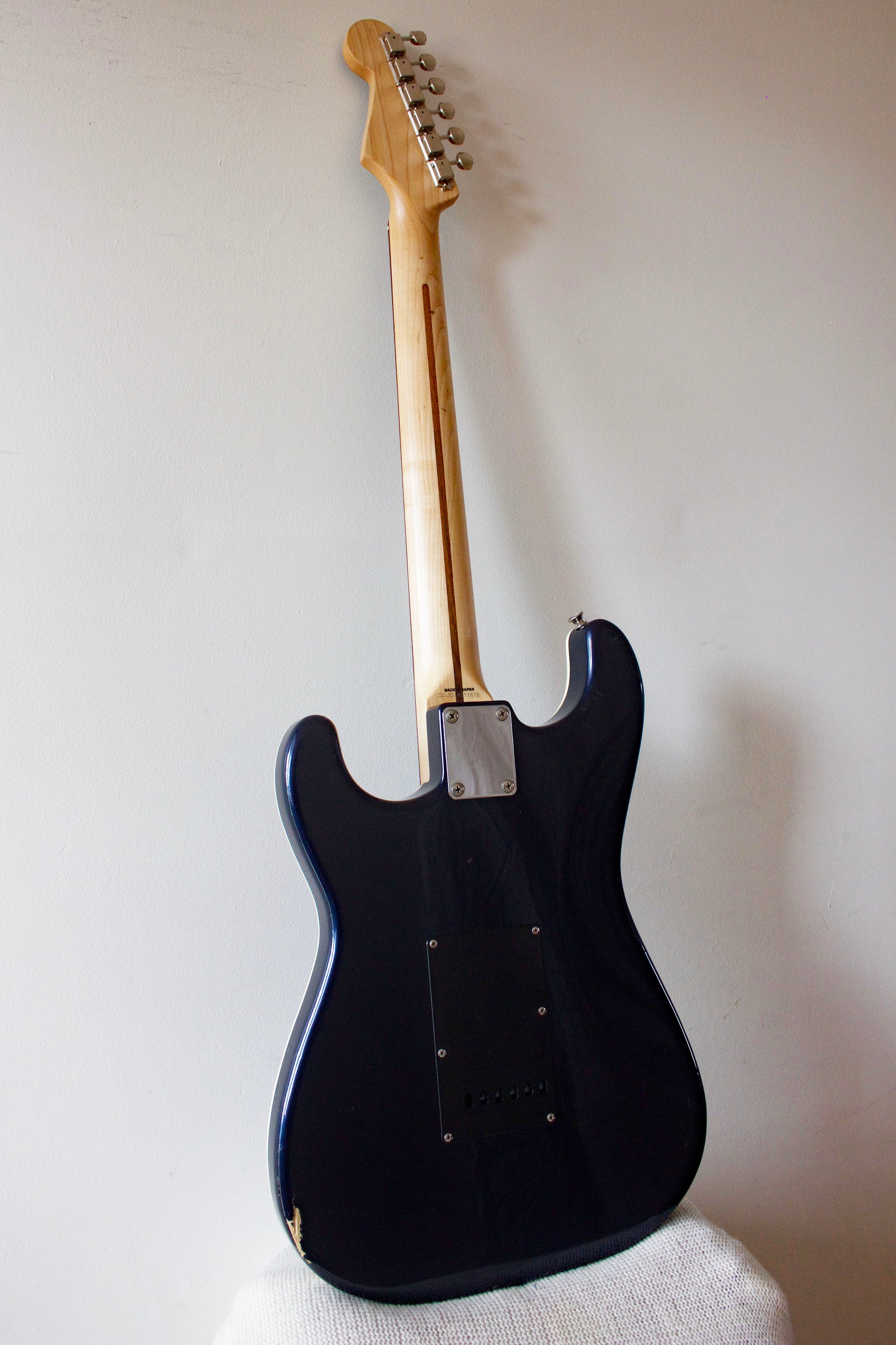Fender Aerodyne Stratocaster Gun Metal Blue 2014 – Topshelf Instruments