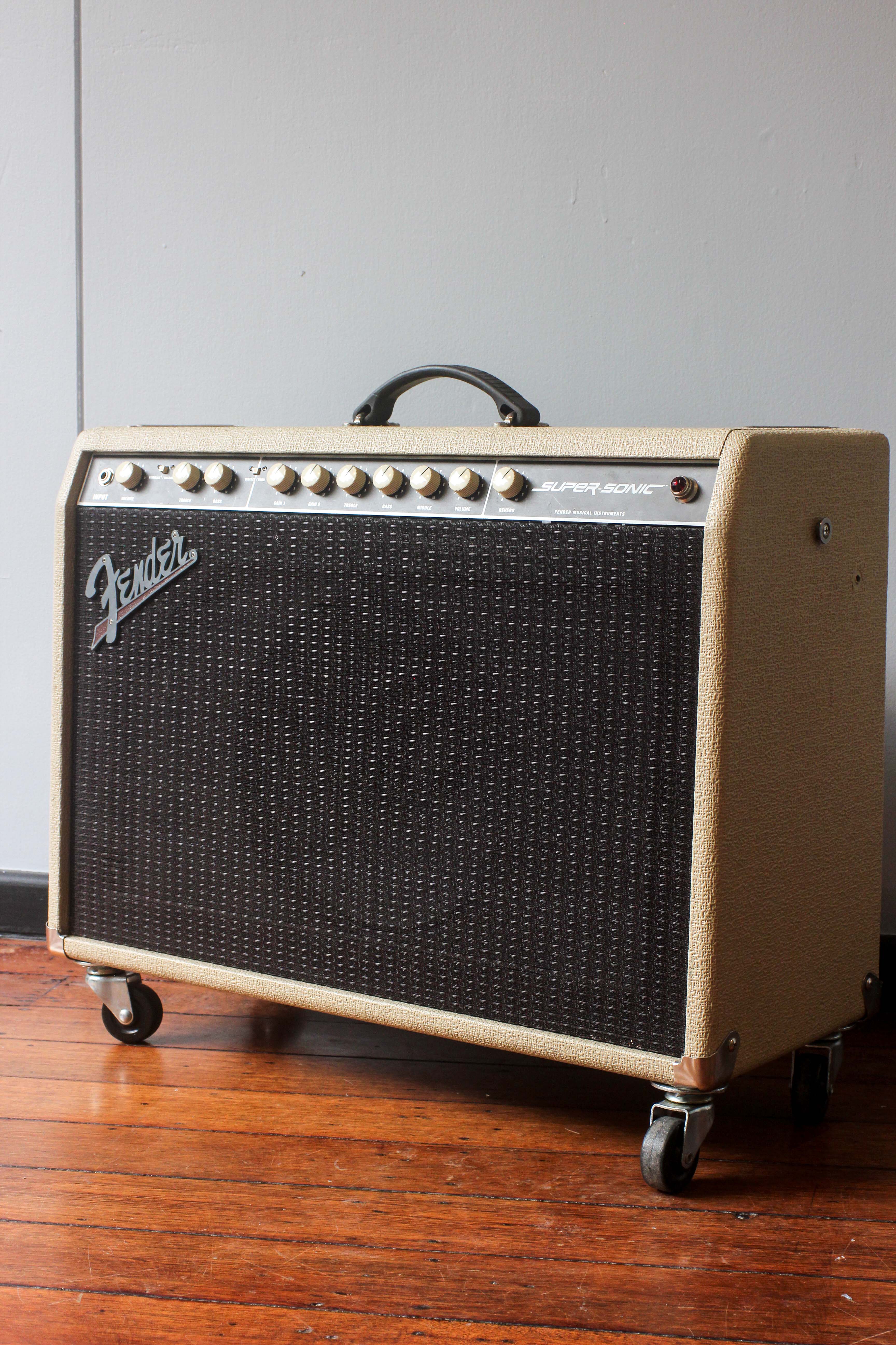 Fender Supersonic 60 1x12" Combo Amp Blonde – Topshelf Instruments