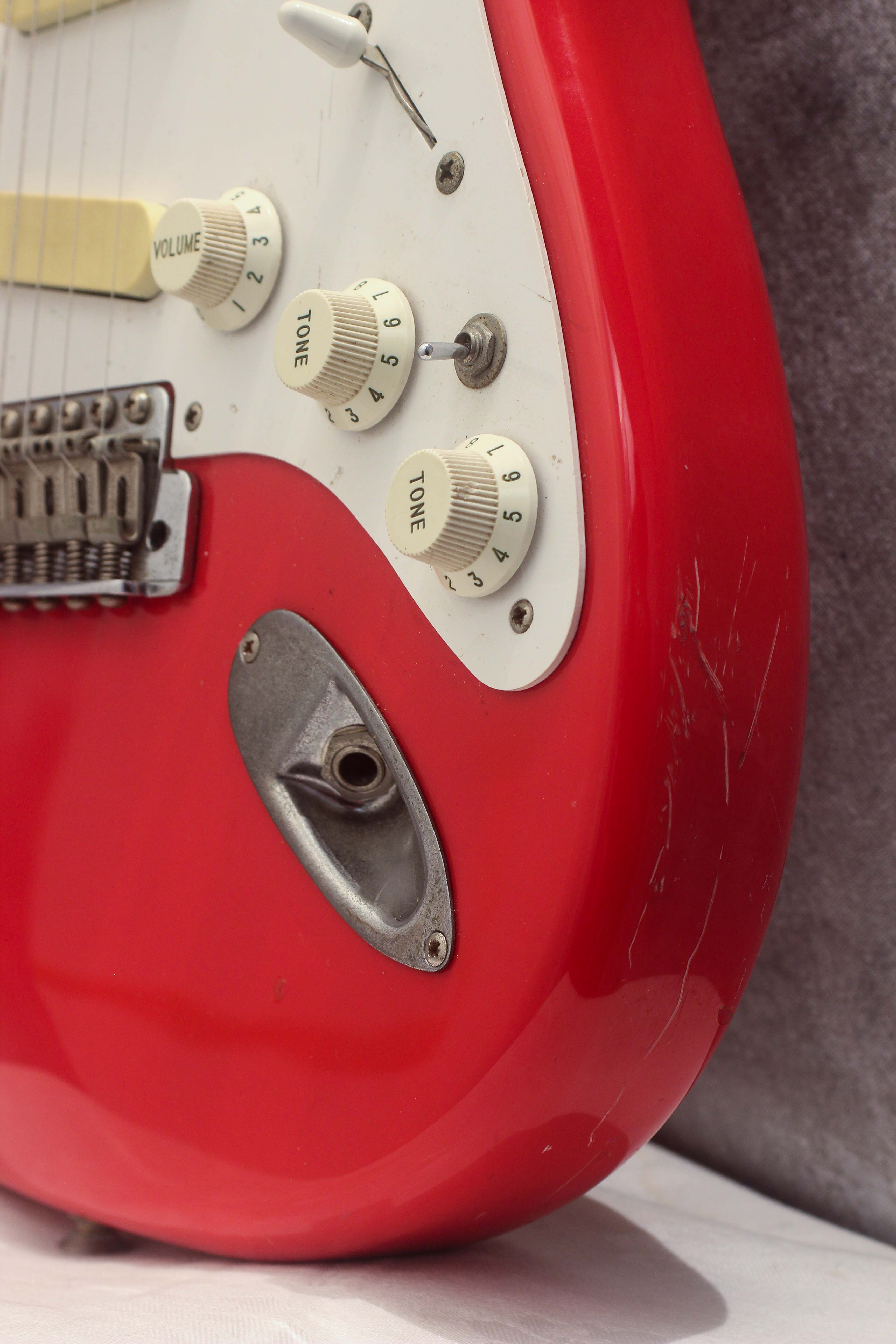 Fender Japan '54 Stratocaster ST54-85LS Fiesta Red 1987 – Topshelf ...