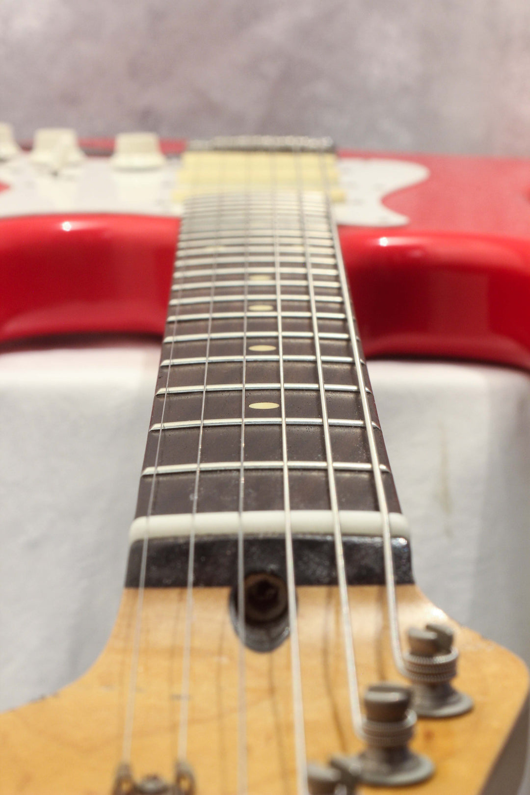 Fender Japan '54 Stratocaster ST54-85LS Fiesta Red 1987 – Topshelf ...