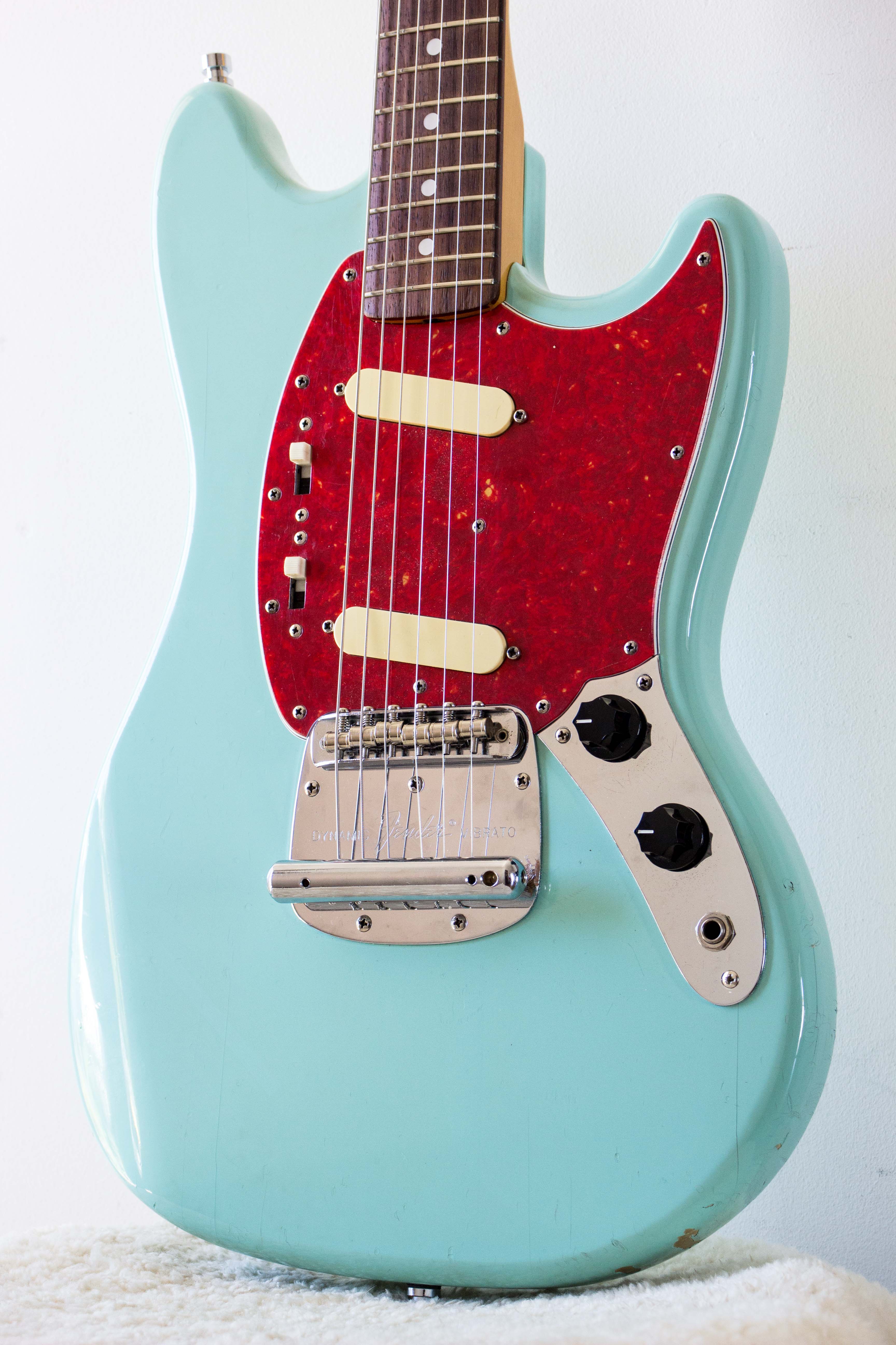 Fender Japan '69 Reissue Mustang MG69-65 Aged Sonic Blue 1996 ...