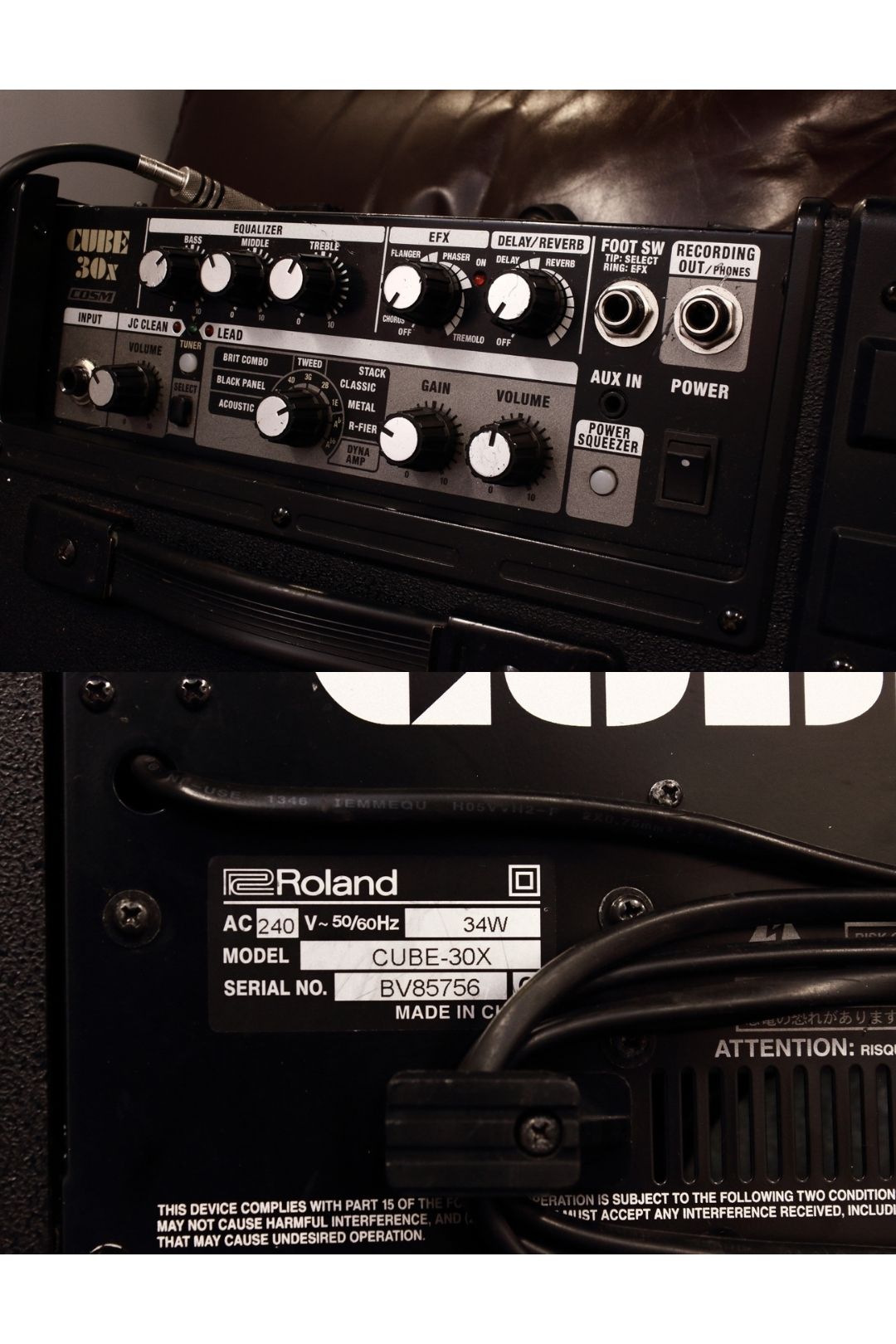 Roland Cube30X 1x10" Guitar Combo Amp – Topshelf Instruments