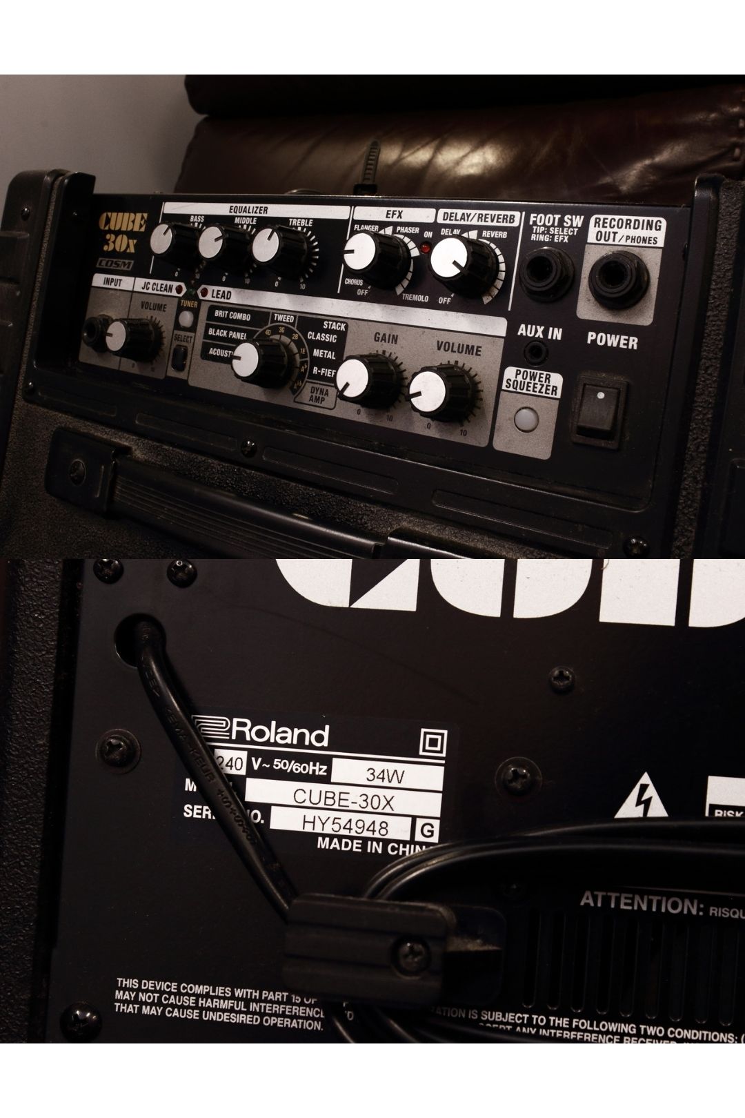 Roland Cube30X 1x10" Guitar Combo Amp – Topshelf Instruments